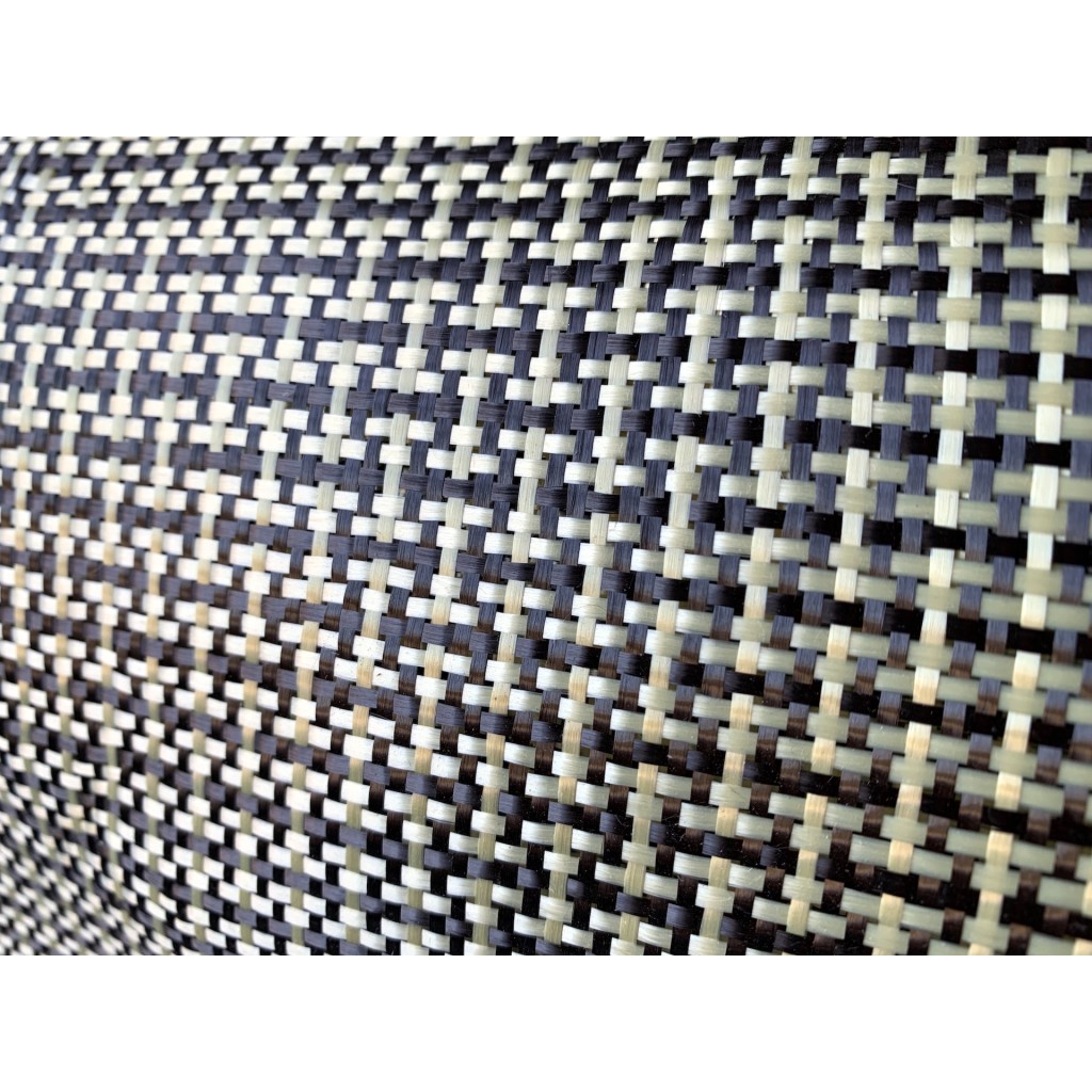 Hybrid kolfiber-kevlar väv twill 165g/m2 | COMPOSITE24